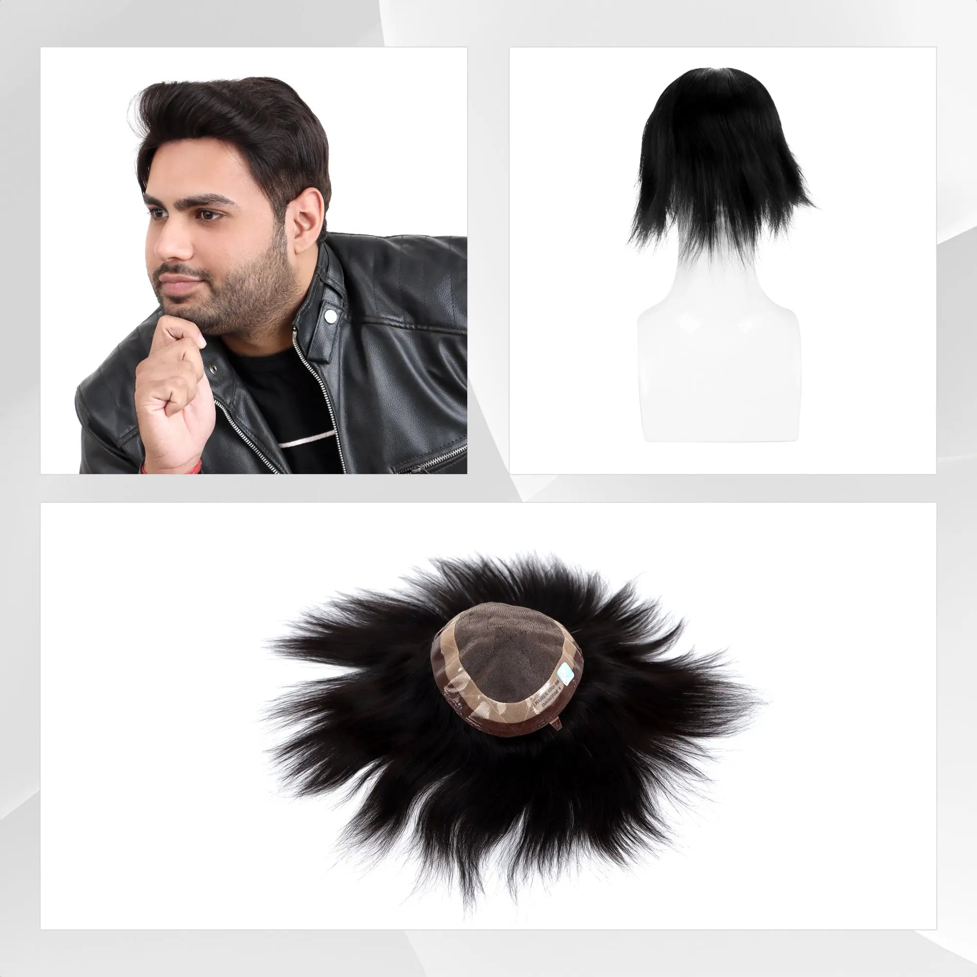 Hairs n You Premium FINE R MONO | Long-Lasting Hair System for Men